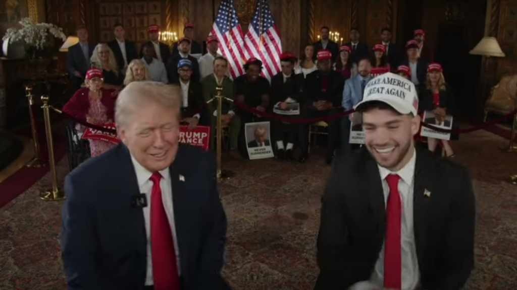 Adin Ross Full Stream With Donald Trump! - Right Wing Uncut